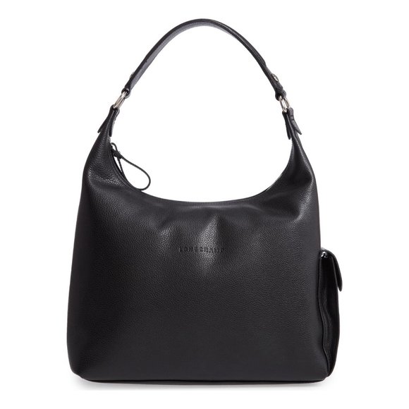Longchamp | Bags | Nwt Longchamp Le Foulonne Leather Hobo Shoulder Bag ...